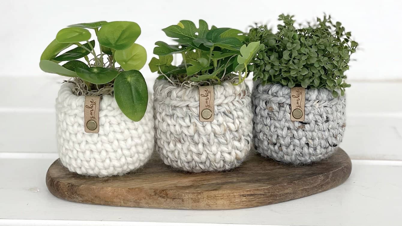 The Posh Crochet Planter Pattern | Simply Made by Erin