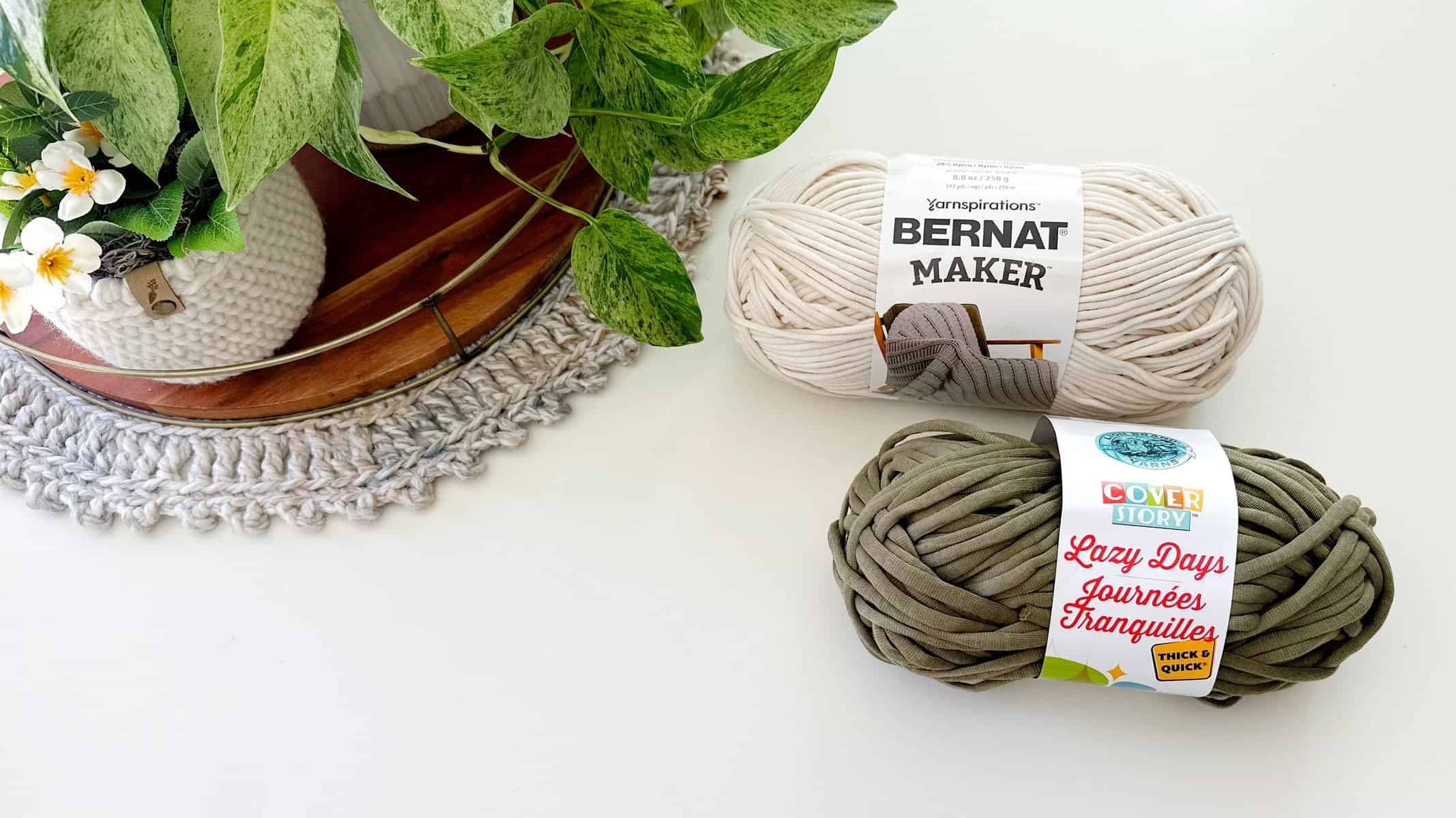 Who Makes The Perfect Tube Yarn, Bernat or Lion Brand Yarn?